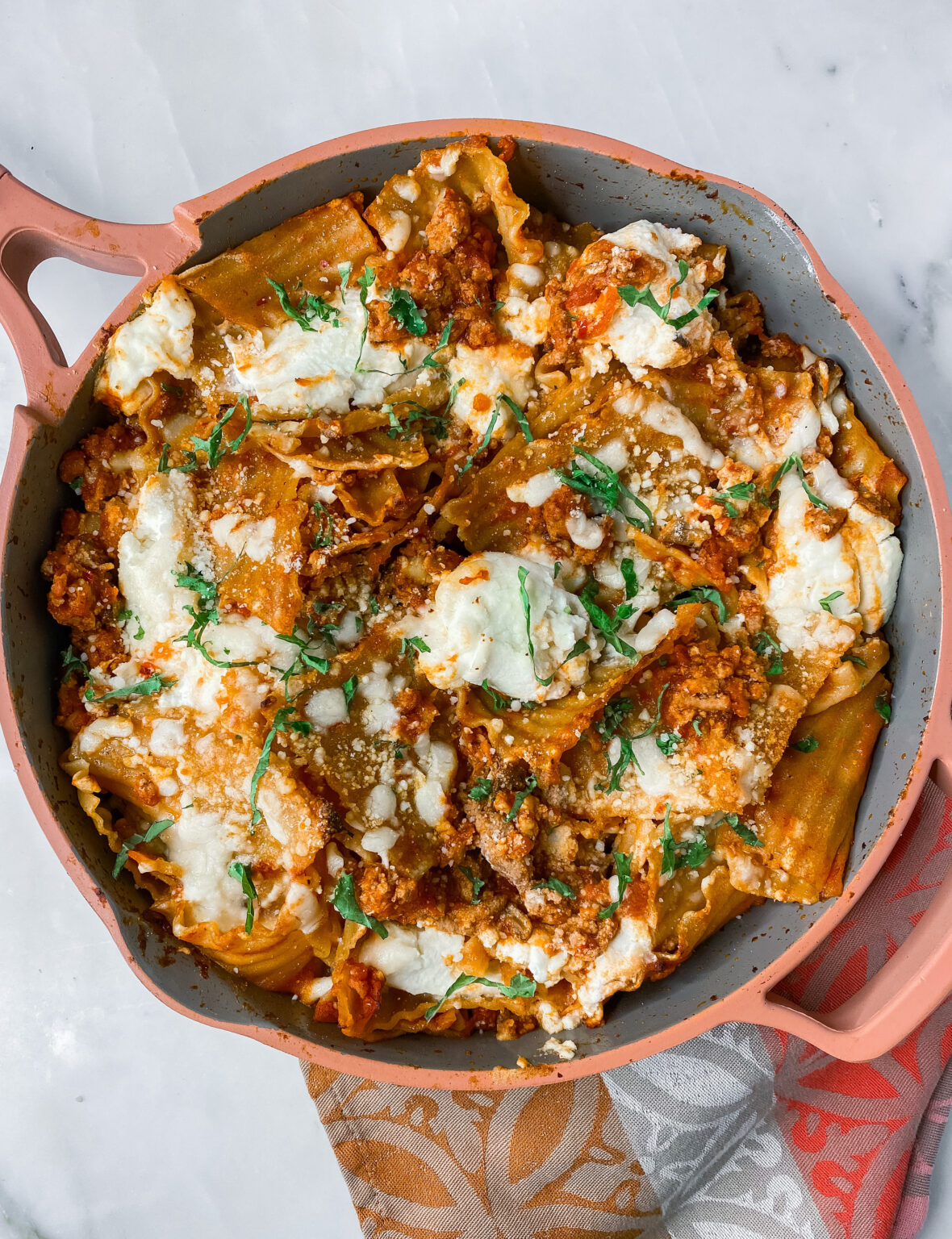 Easy 5-Ingredient Deconstructed Lasagna Recipe
